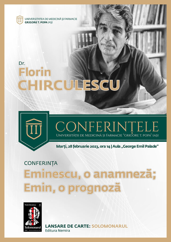 Invitat special la „Conferințele Grigore T. Popa”: chirurgul și ...