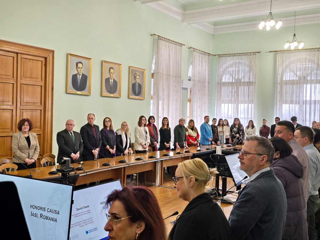 Prof. univ. dr. David Cibula, Doctor Honoris Causa al UMF Iași | News ...