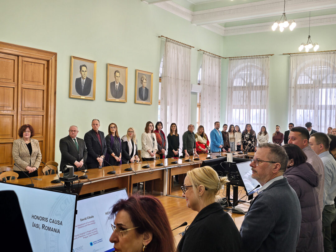Prof. univ. dr. David Cibula, Doctor Honoris Causa al UMF Iași | News ...